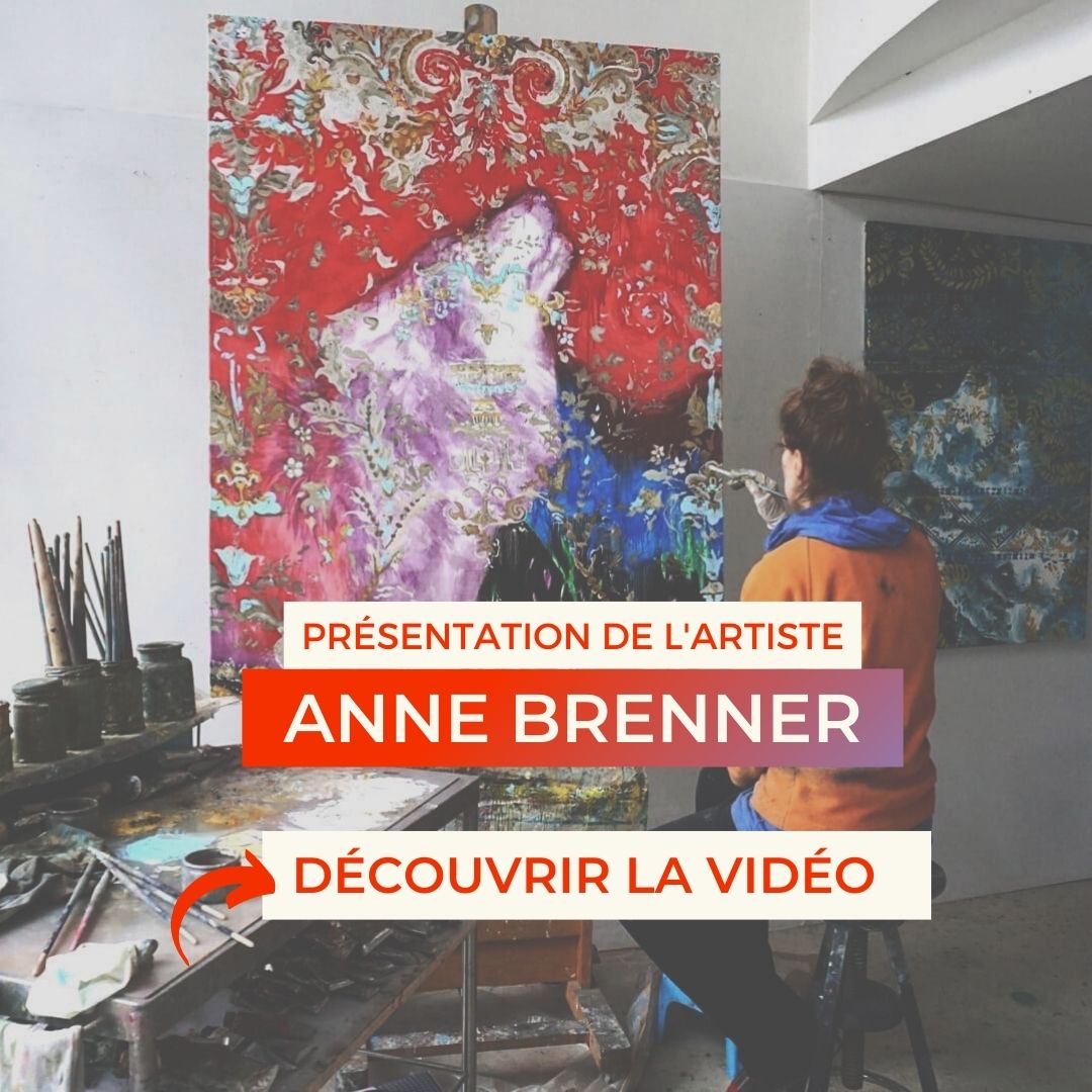 Vidéo - Présentation de l'artiste ANNE BRENNER – Artist Le Studio BF