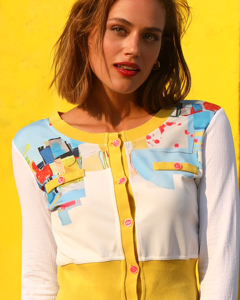 Le Cardigan Artist la marque | Artist, d'une oeuvre à un vêtement ...